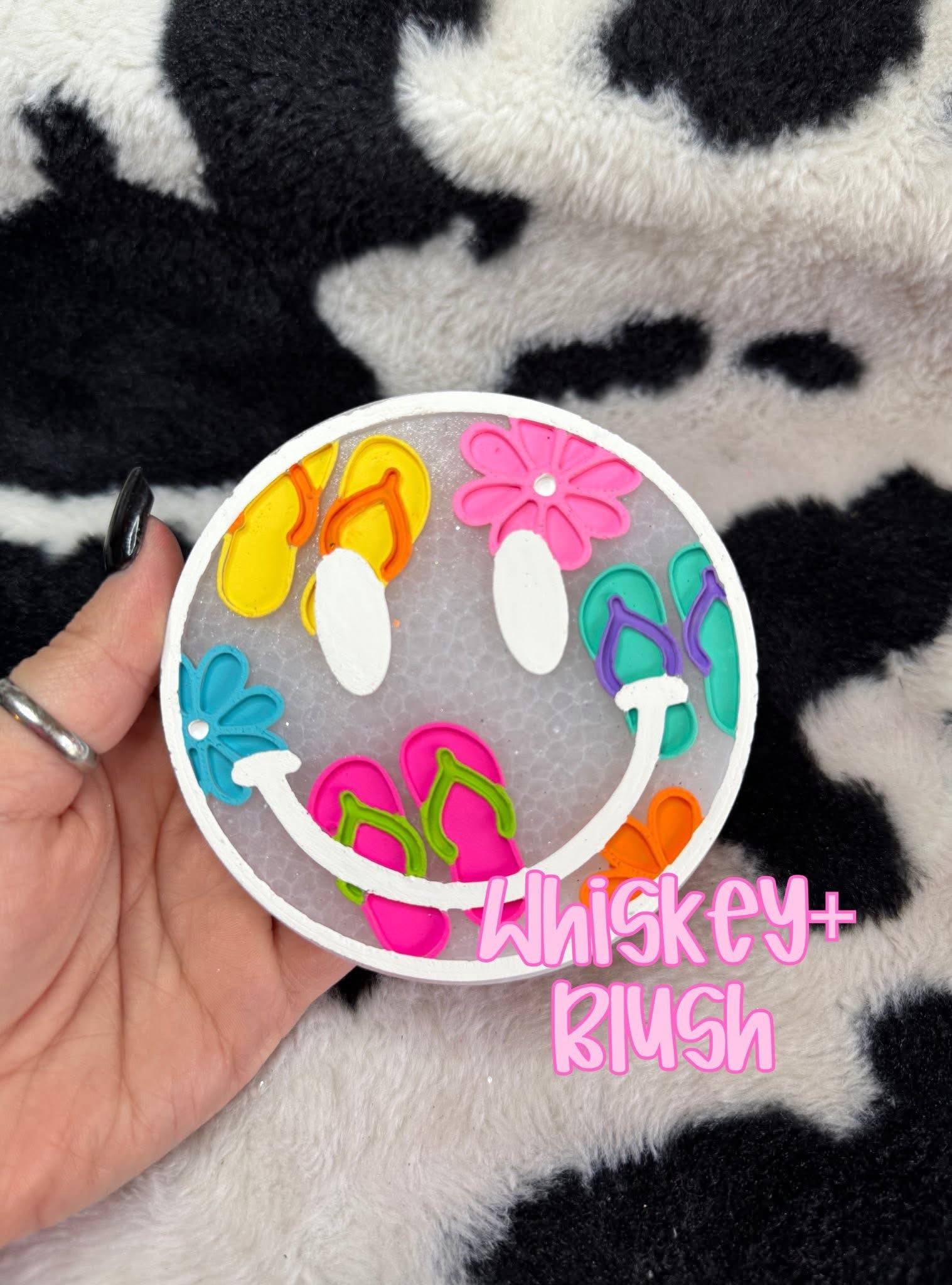 Flip flop Happy Face SG Exclusive by Shelbs digital | Southern Glitter ...