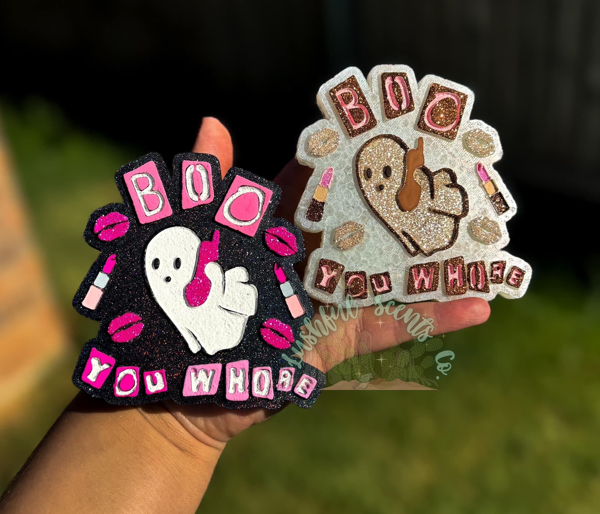 Boo you W**** Exclusive Mold | Southern Glitter Molds LLc