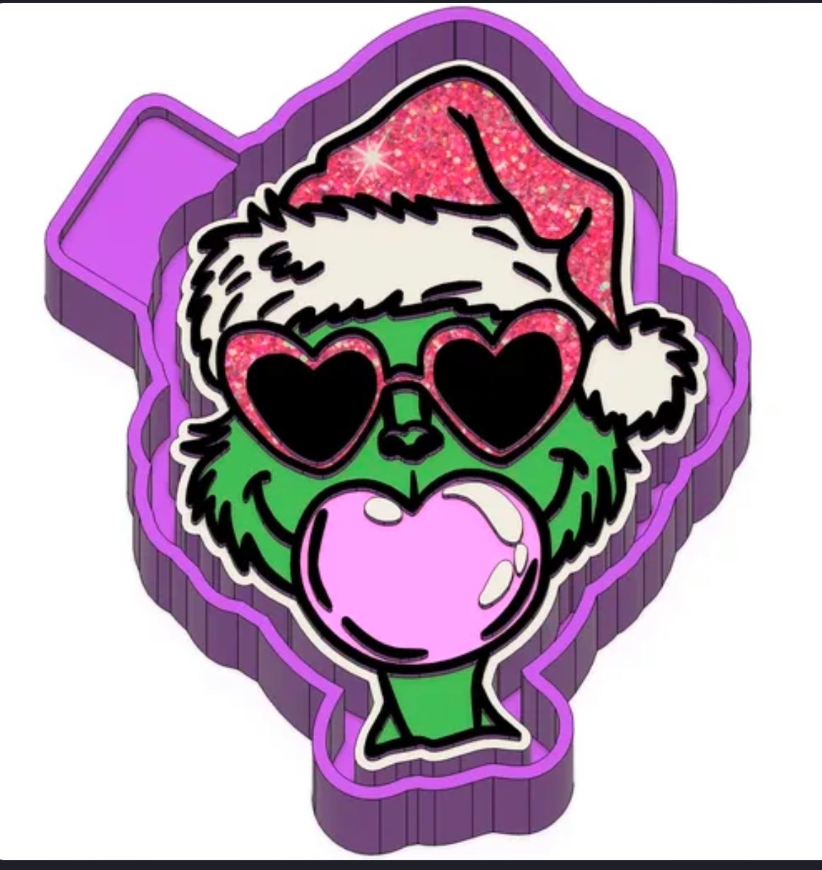 Bubble Gum Grinch | Southern Glitter